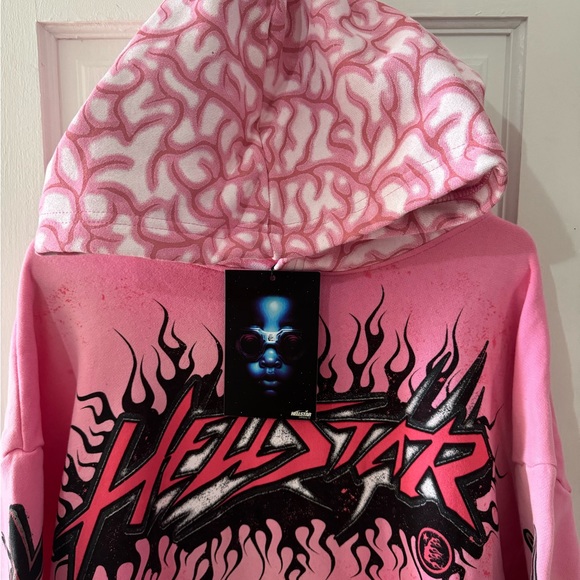 HELLSTAR | Sweaters | Authentic Hellstar Brainwashed With Brain Hoodie ...
